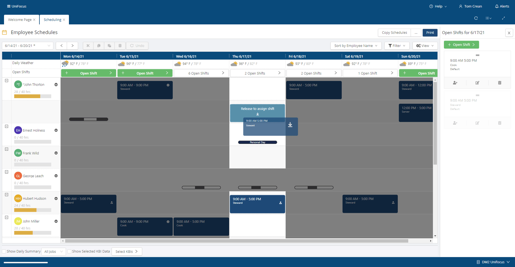 Unifocus Unveils Enhanced Workforce Management Software Features